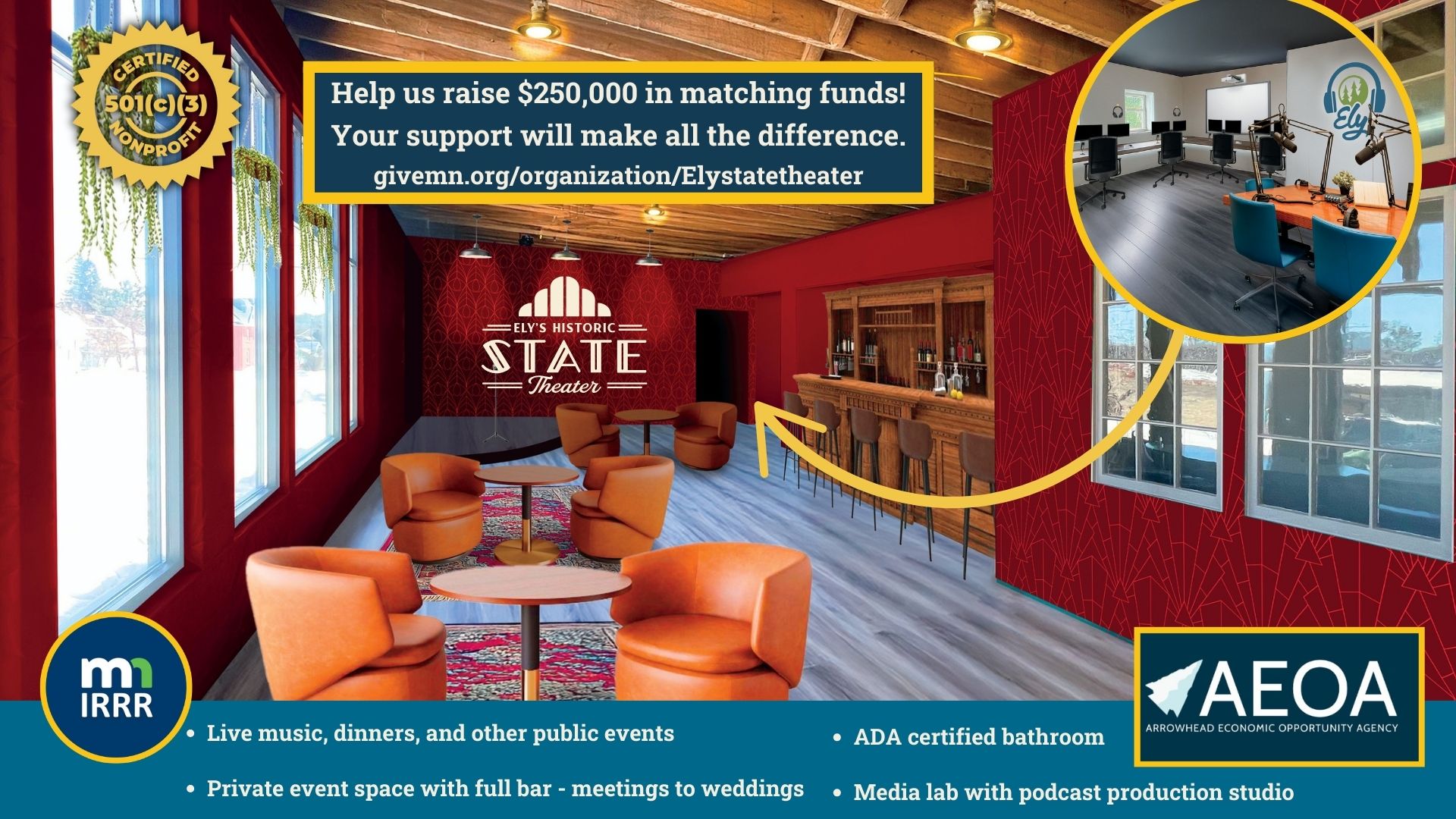 Ely's Historic State Theater – A cultural hub of film, arts ...